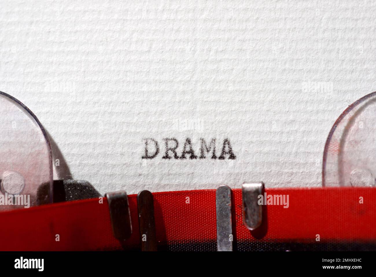 Drama word written with a typewriter Stock Photo - Alamy