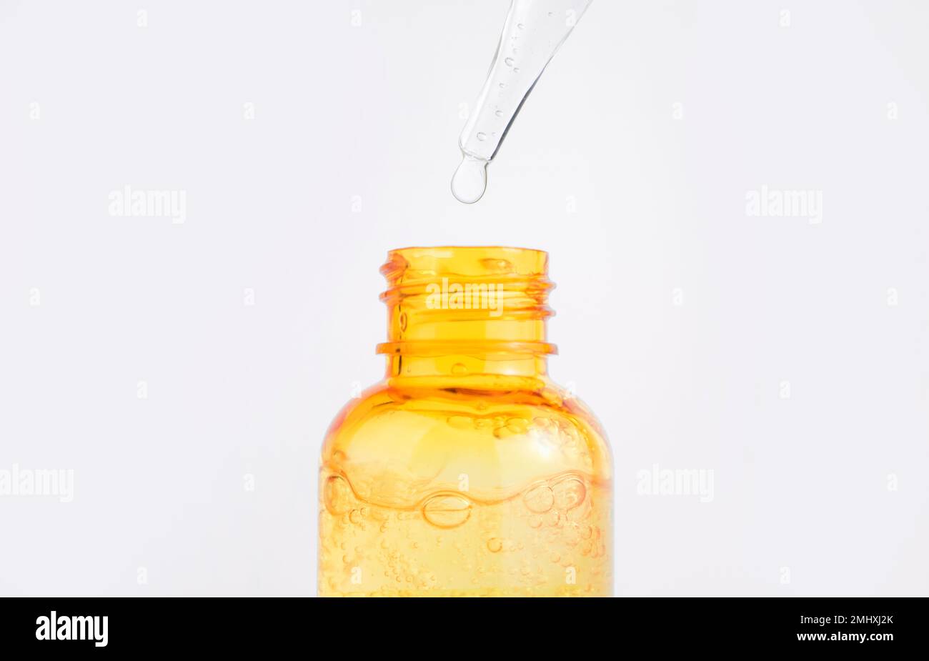 Cosmetic pipette oily drop hi-res stock photography and images - Alamy