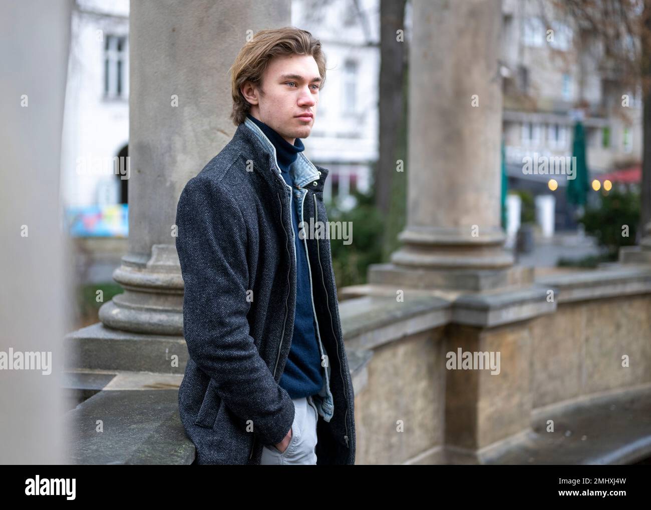 Berlin, Germany. 27th Jan, 2023. Actor Alessandro Schuster ...