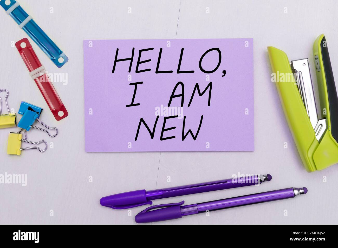 Introducing new student hi-res stock photography and images - Alamy