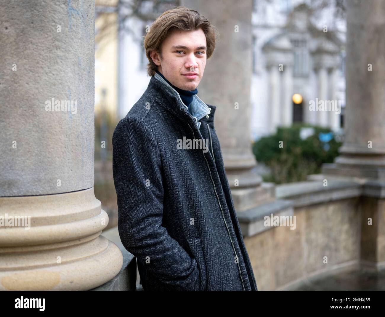 Berlin, Germany. 27th Jan, 2023. Actor Alessandro Schuster ...