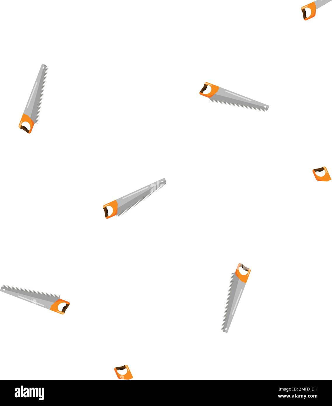 Hand saw pattern seamless vector Stock Vector Image & Art - Alamy