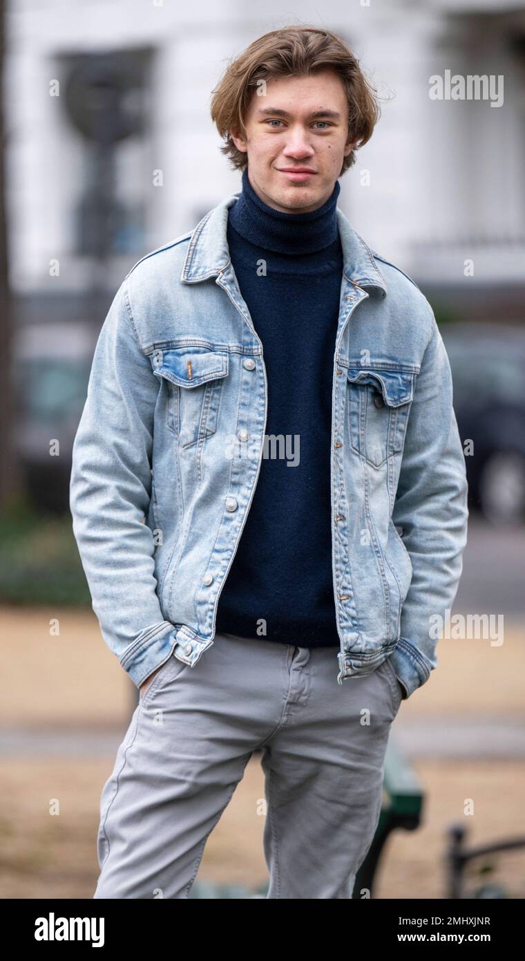 Berlin, Germany. 27th Jan, 2023. Actor Alessandro Schuster ...