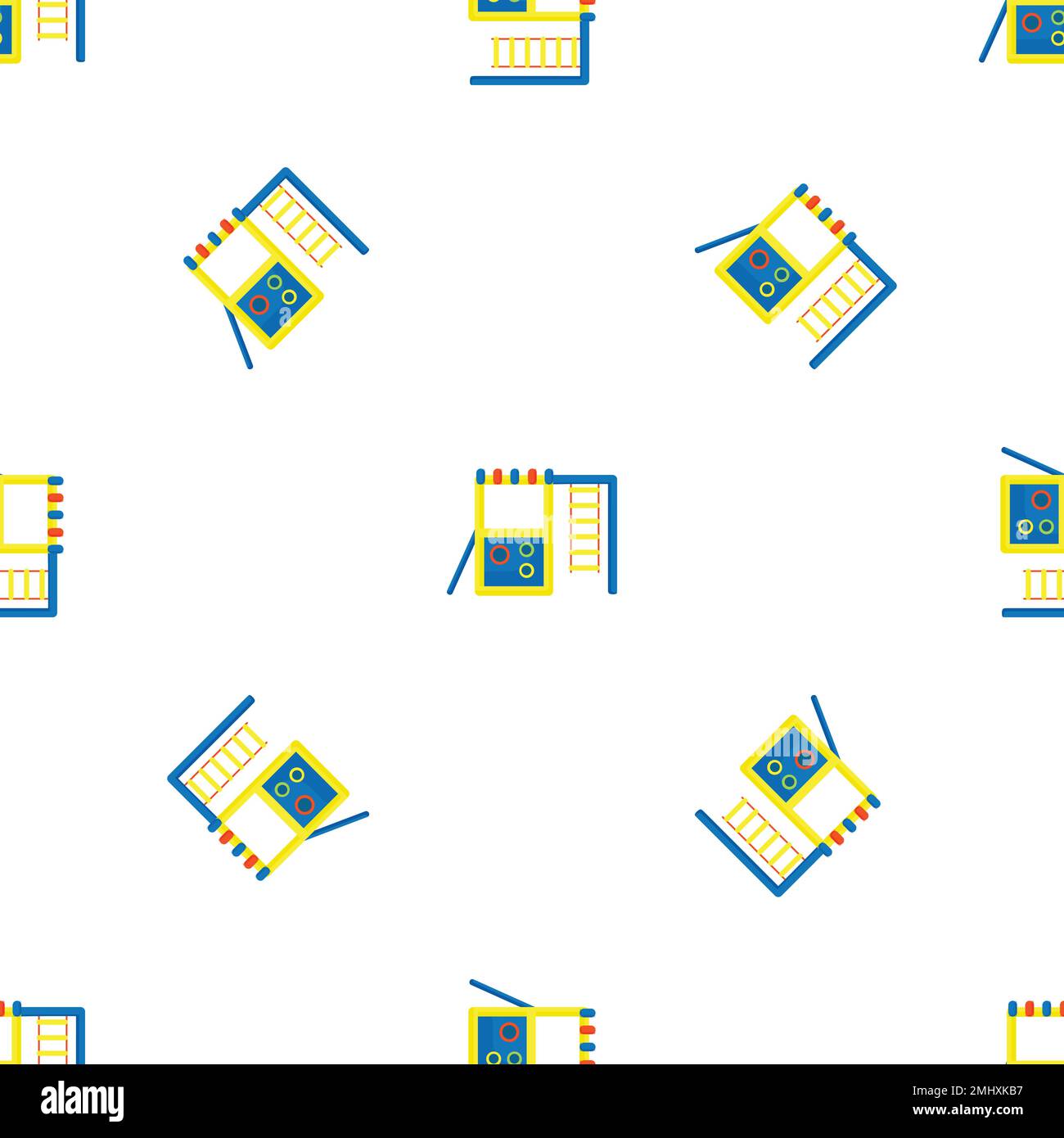 Playground pattern seamless vector Stock Vector Image & Art - Alamy