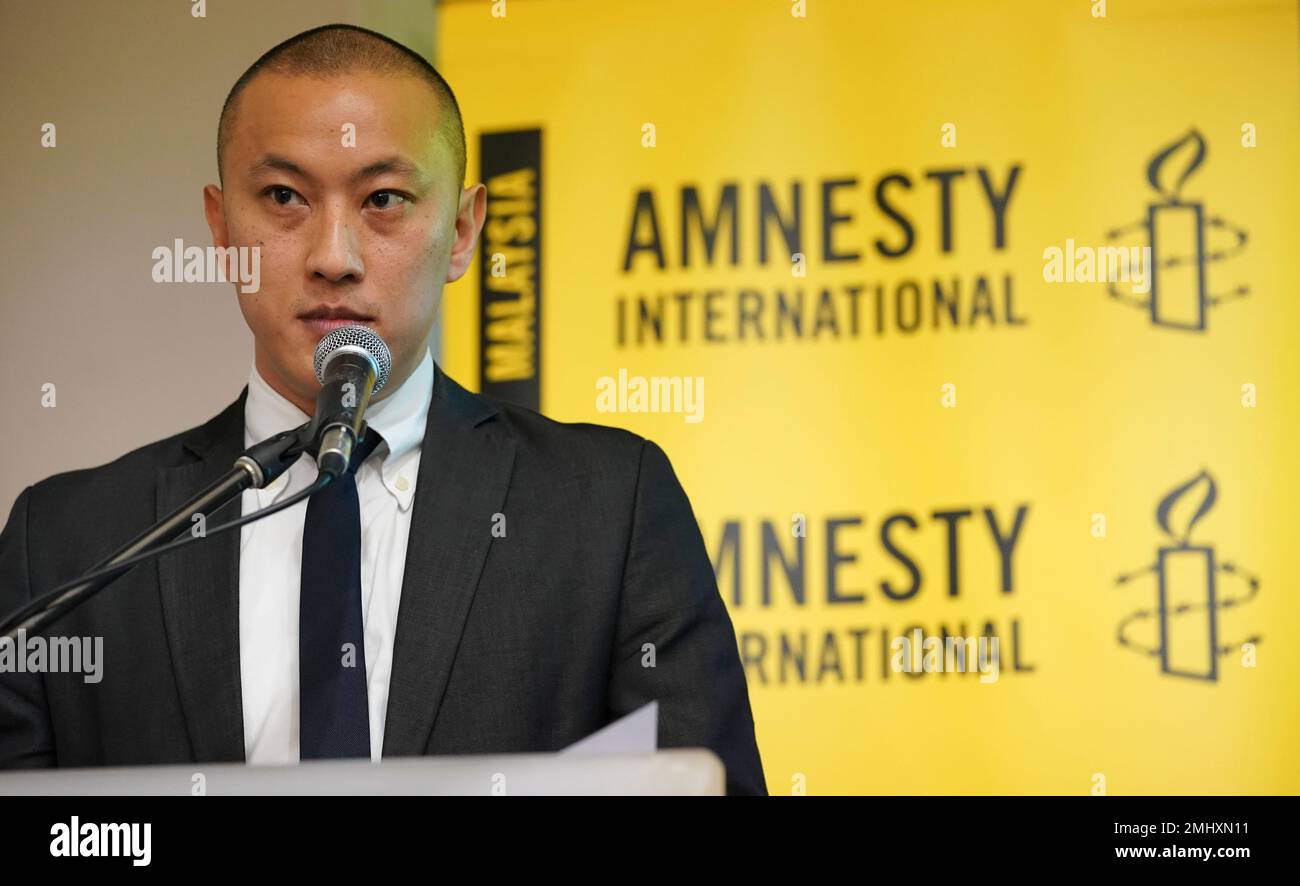 Brian Yap, Research Consultant of Amnesty International Malaysia, seeks ...