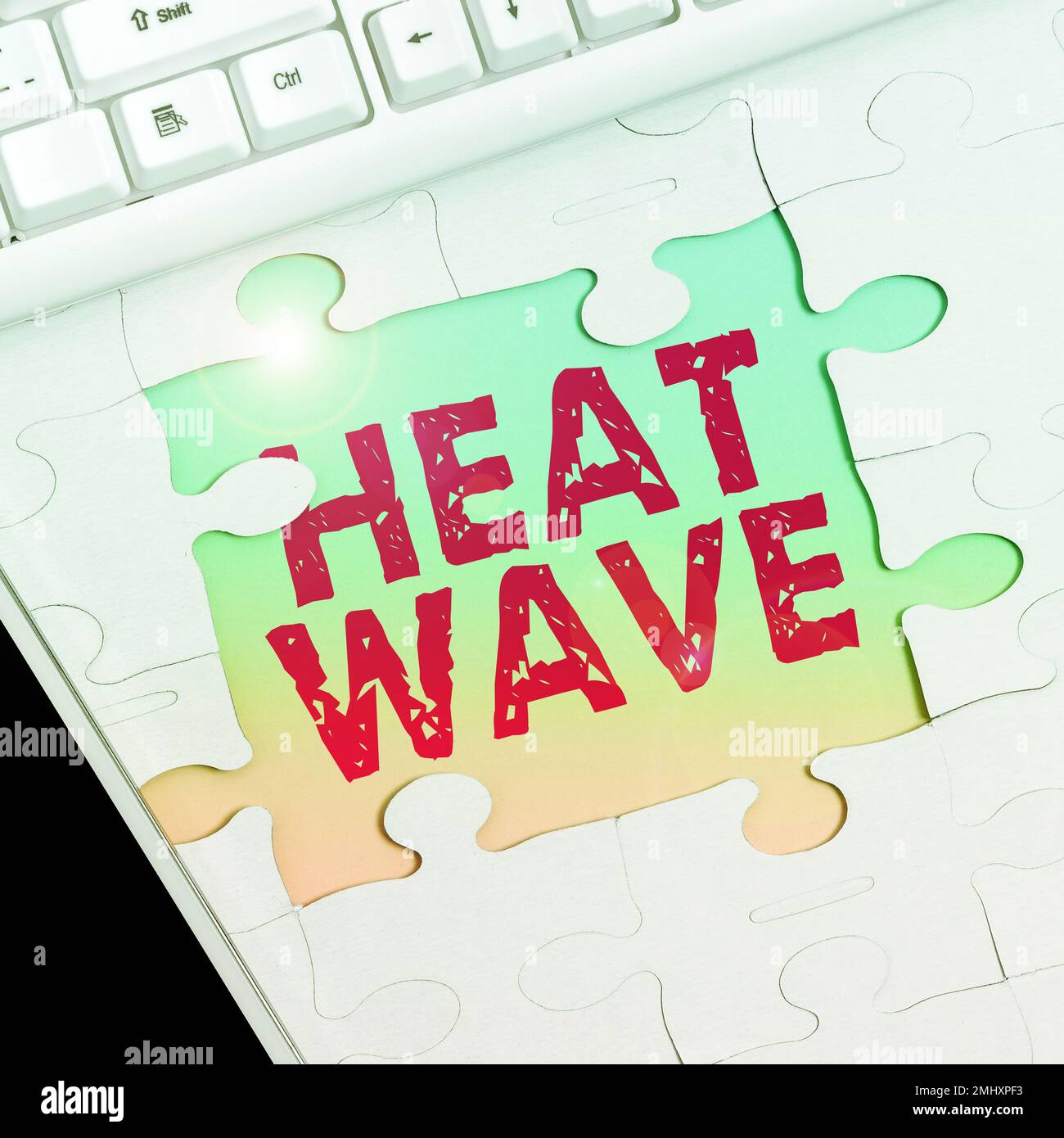 Inspiration showing sign Heat Wave. Concept meaning a prolonged period ...