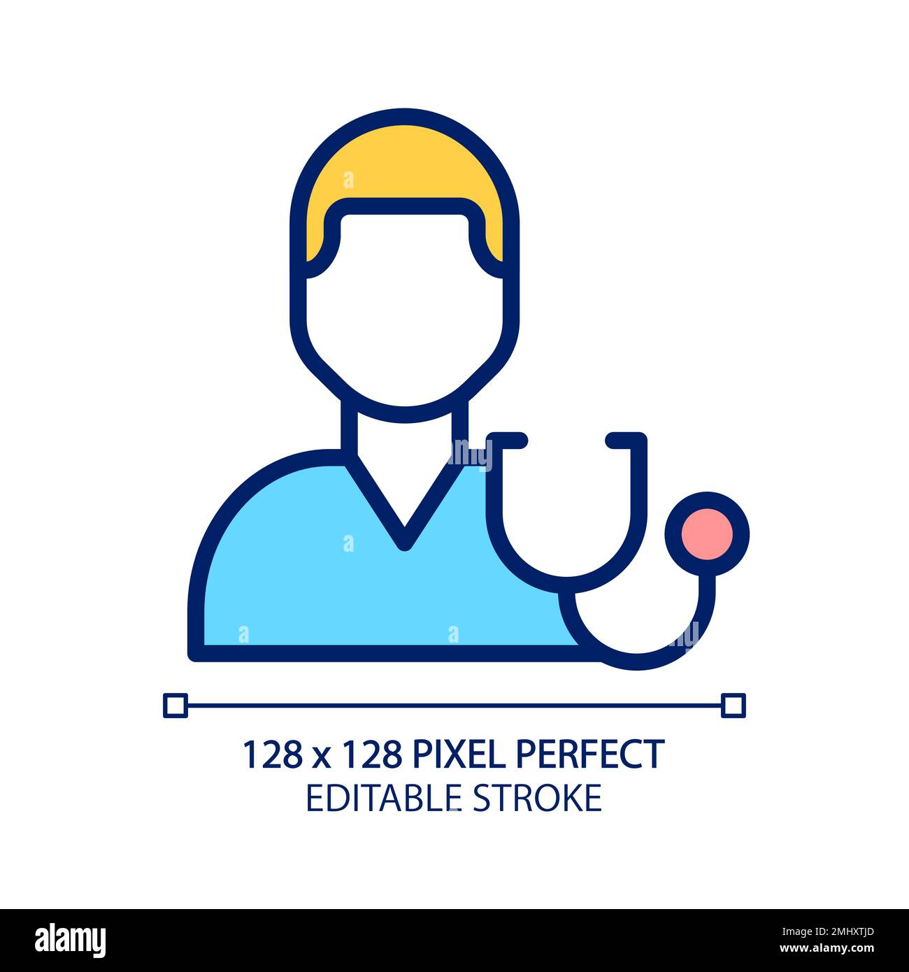 Diagnostics pixel perfect RGB color icon Stock Vector Image & Art - Alamy