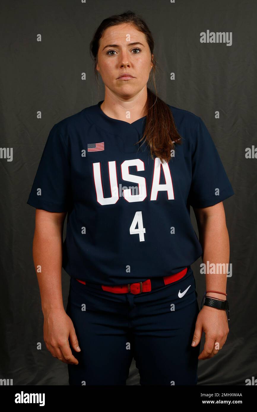 Amanda Chidester poses for a photo during media day at the USA Softball ...