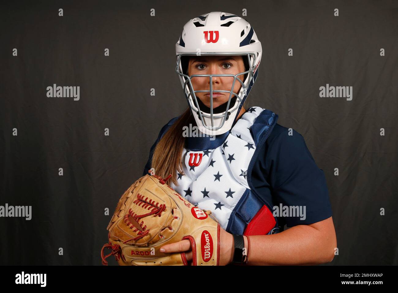 Amanda Chidester poses for a photo during media day at the USA Softball ...