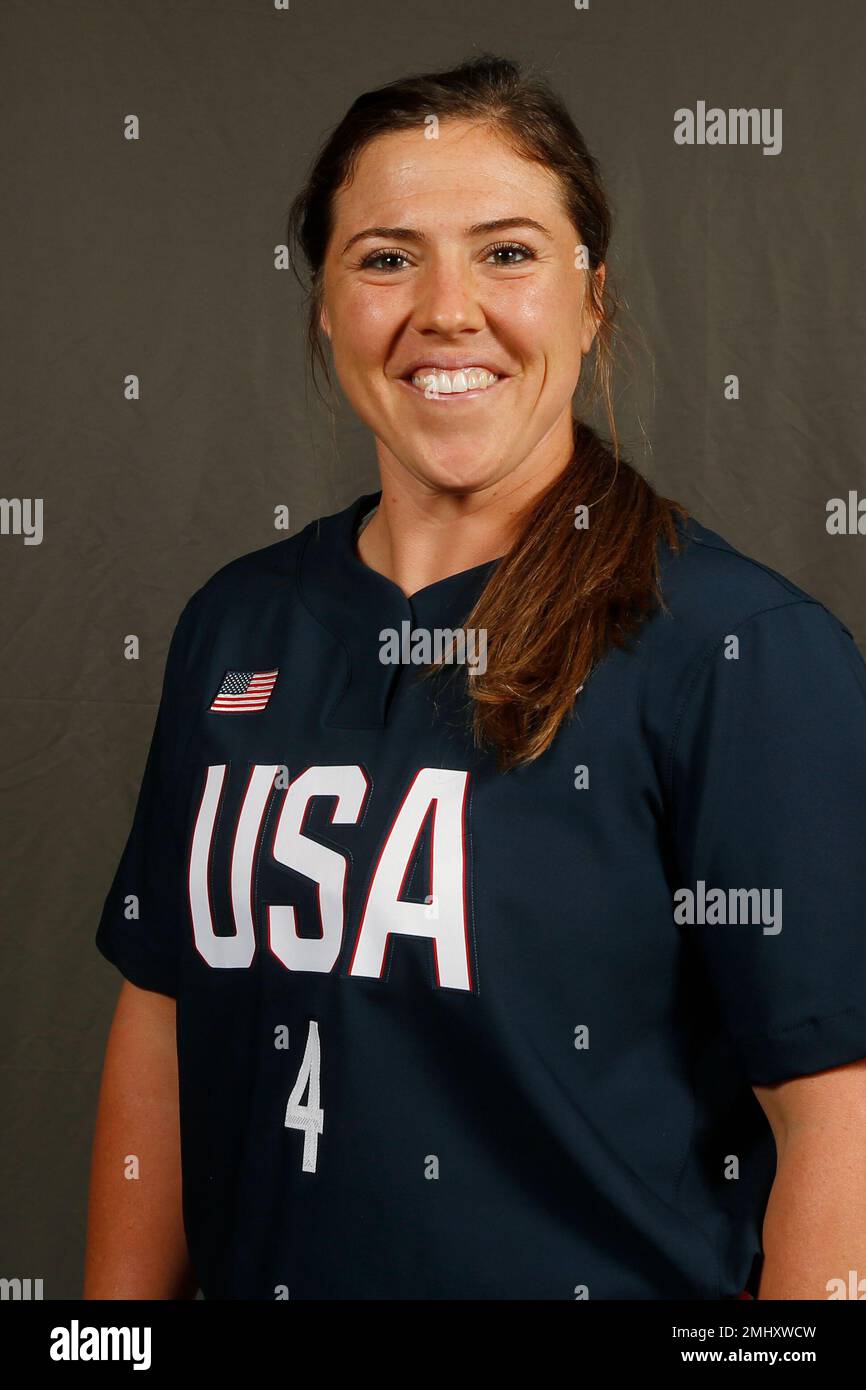 Amanda Chidester poses for a photo during media day at the USA Softball ...