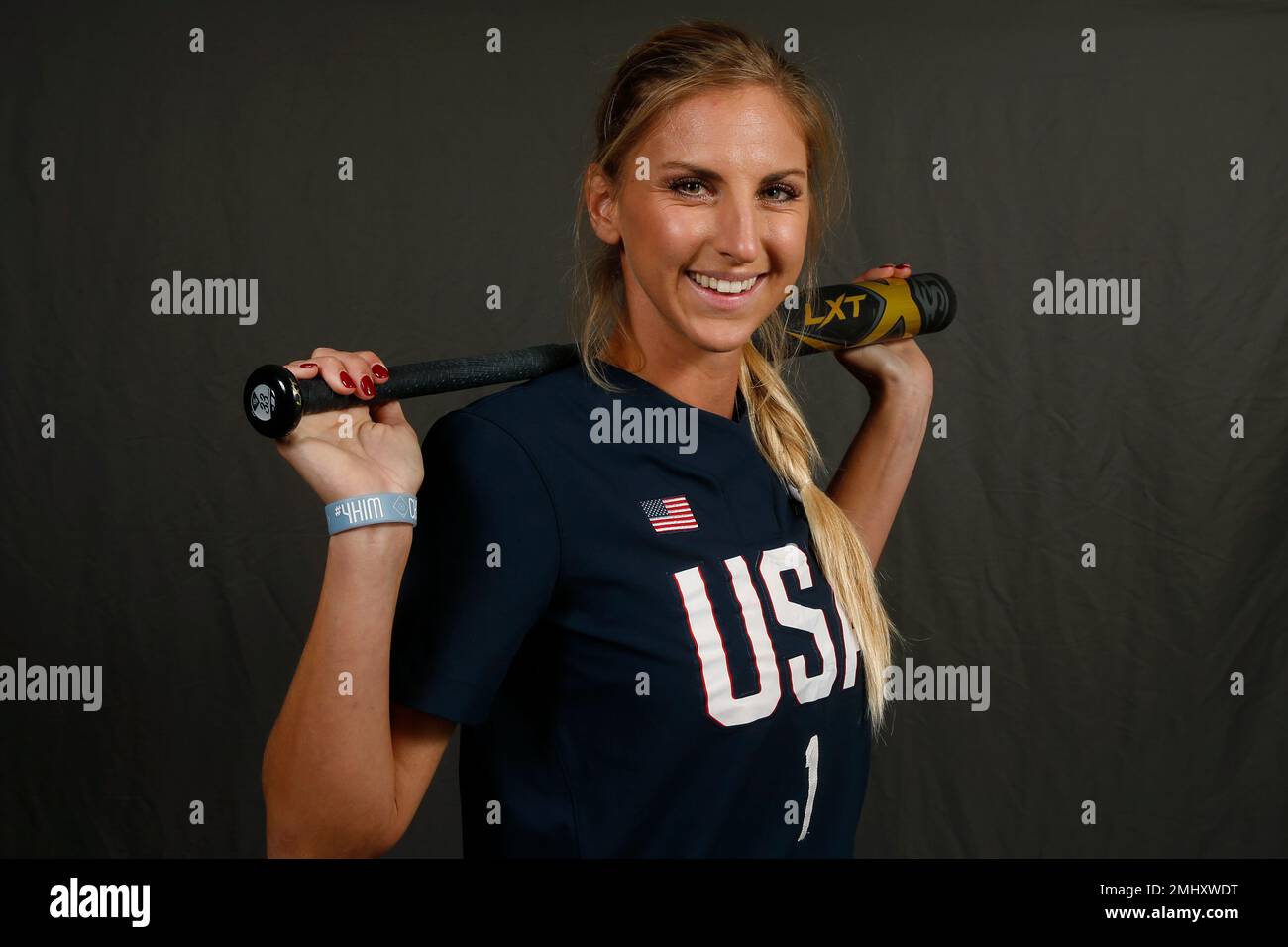 Catcher Aubree Munro poses for a photo during media day at the USA ...