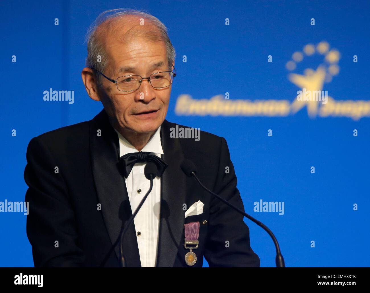 FILE - In this Friday, June 21, 2013 file photo Japanese chemist Akira ...