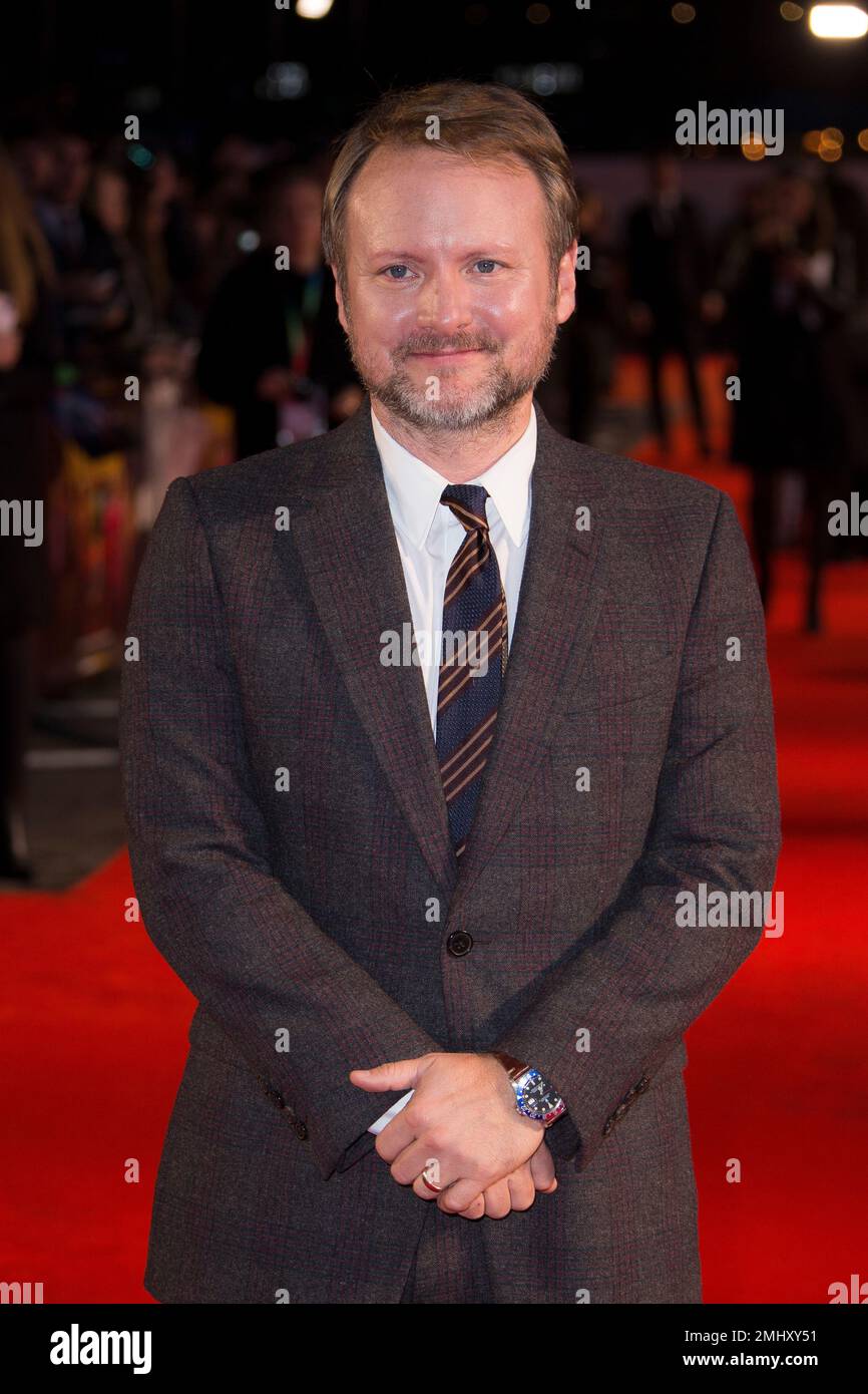 Director Rian Johnson poses for photographers upon arrival at the film ...