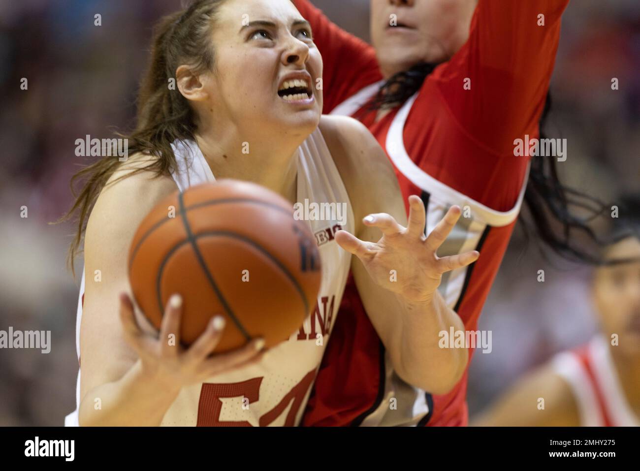 Bloomington, USA. 26th Jan, 2023. Indiana Hoosiers forward Mackenzie ...