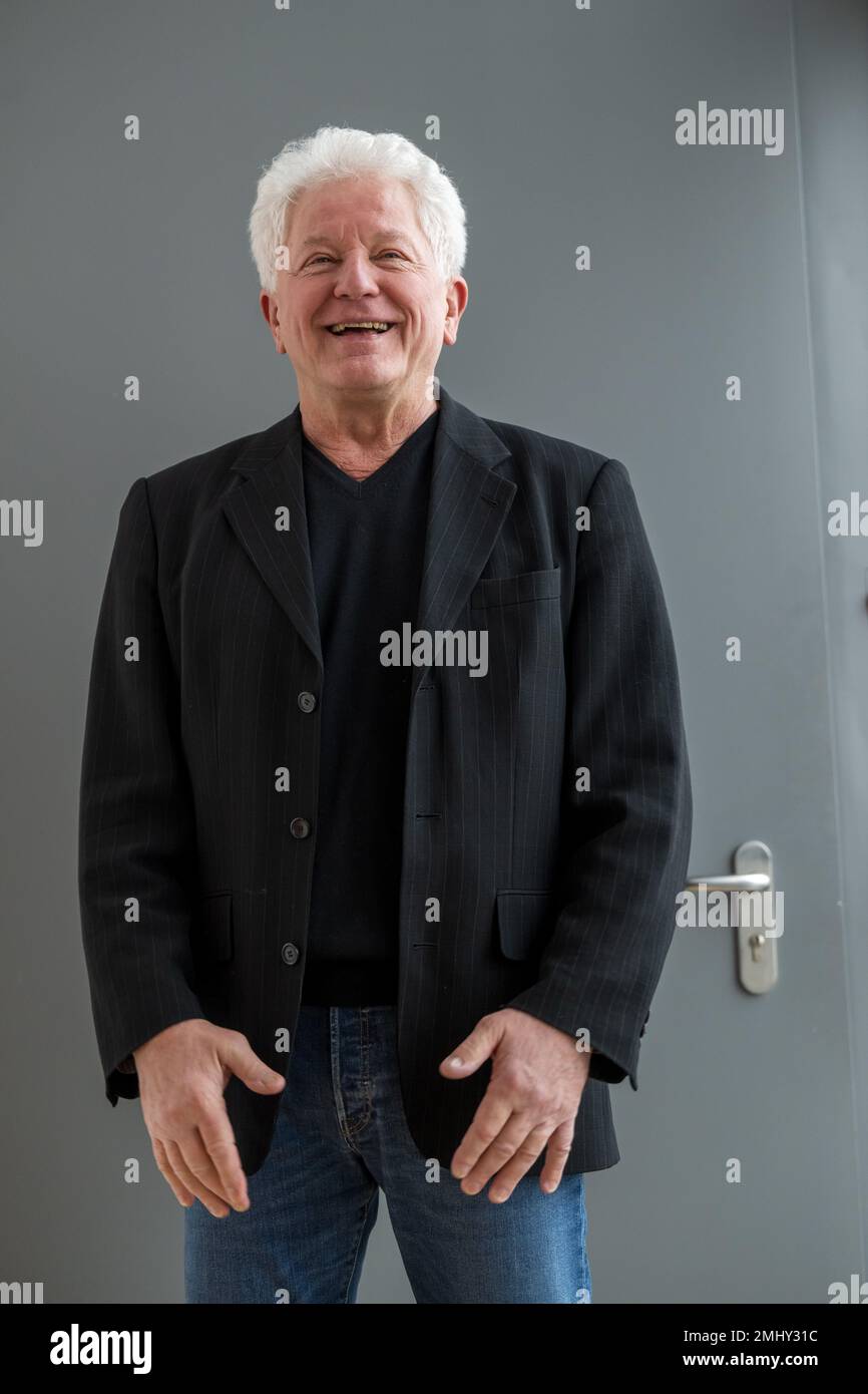 Munich, Germany. 27th Jan, 2023. Actor Miroslav Nemec at the BR Press ...