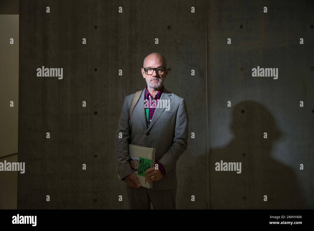 Composer and singer Michael Stipe poses for portraits during the ...