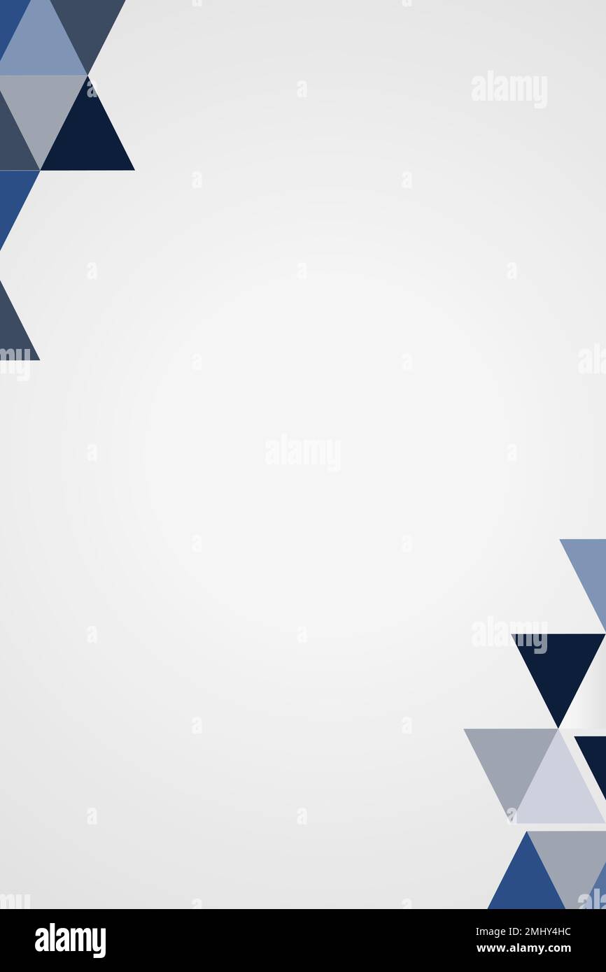 Blue geometric frame vector Stock Vector Image & Art - Alamy