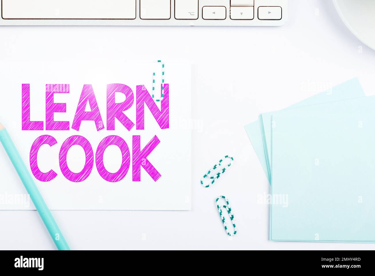 Food recipe hand written hi-res stock photography and images - Alamy