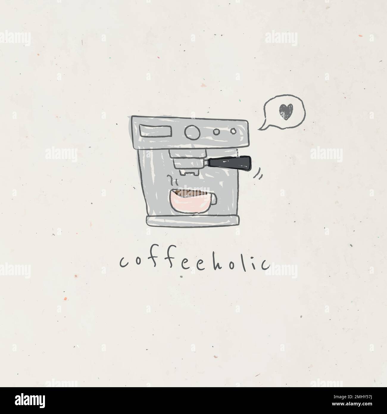 Doodle style coffee machine vector Stock Vector Image & Art - Alamy