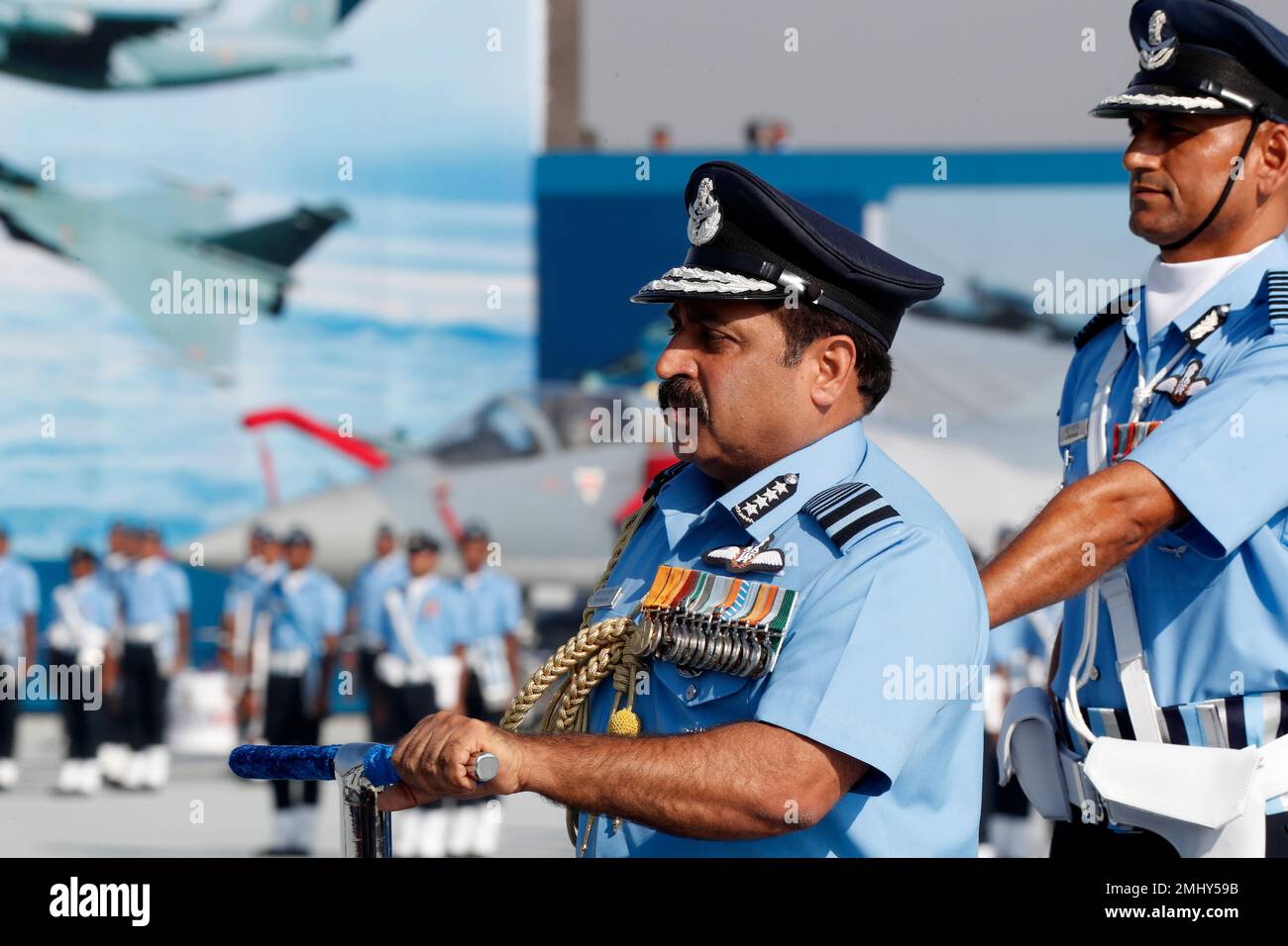 Indian Air Force Chief Air Chief Marshal Rakesh Kumar Bhadauria ...