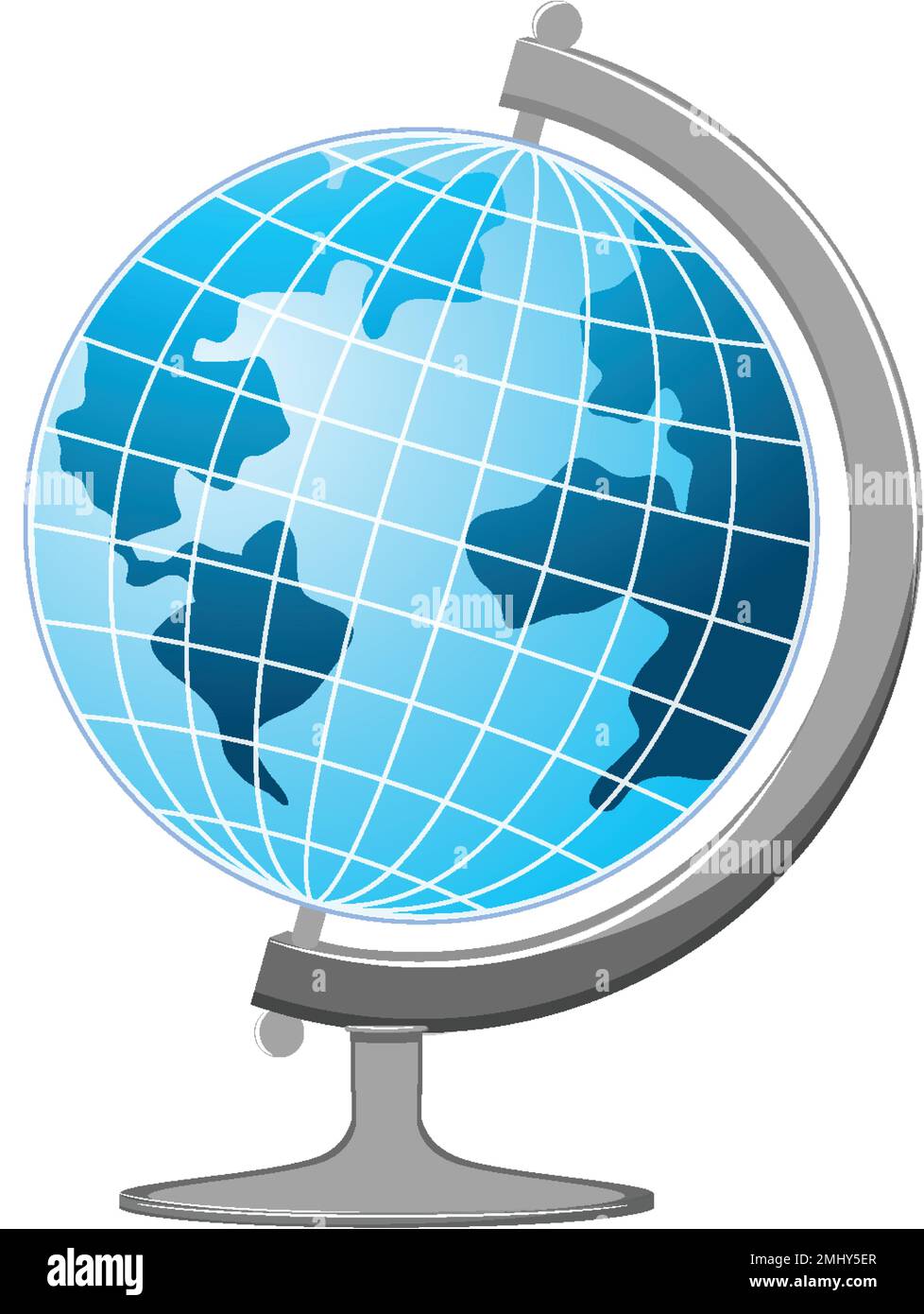 Earth globe model vector illustration Stock Vector Image & Art - Alamy