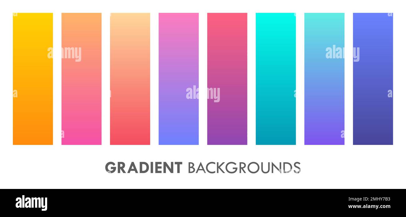 Colorful gradient background hi-res stock photography and images - Alamy