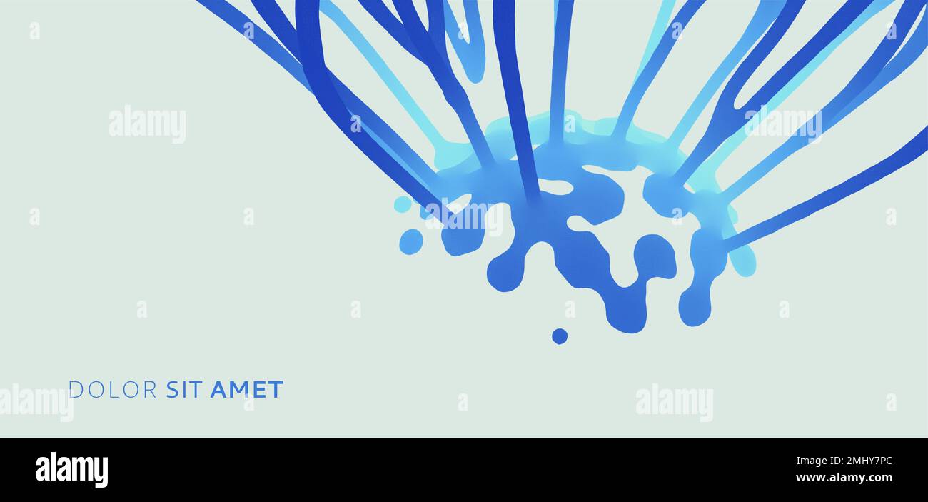 Abstract sphere with exploding rays. Nuclear power reaction. Paint ...