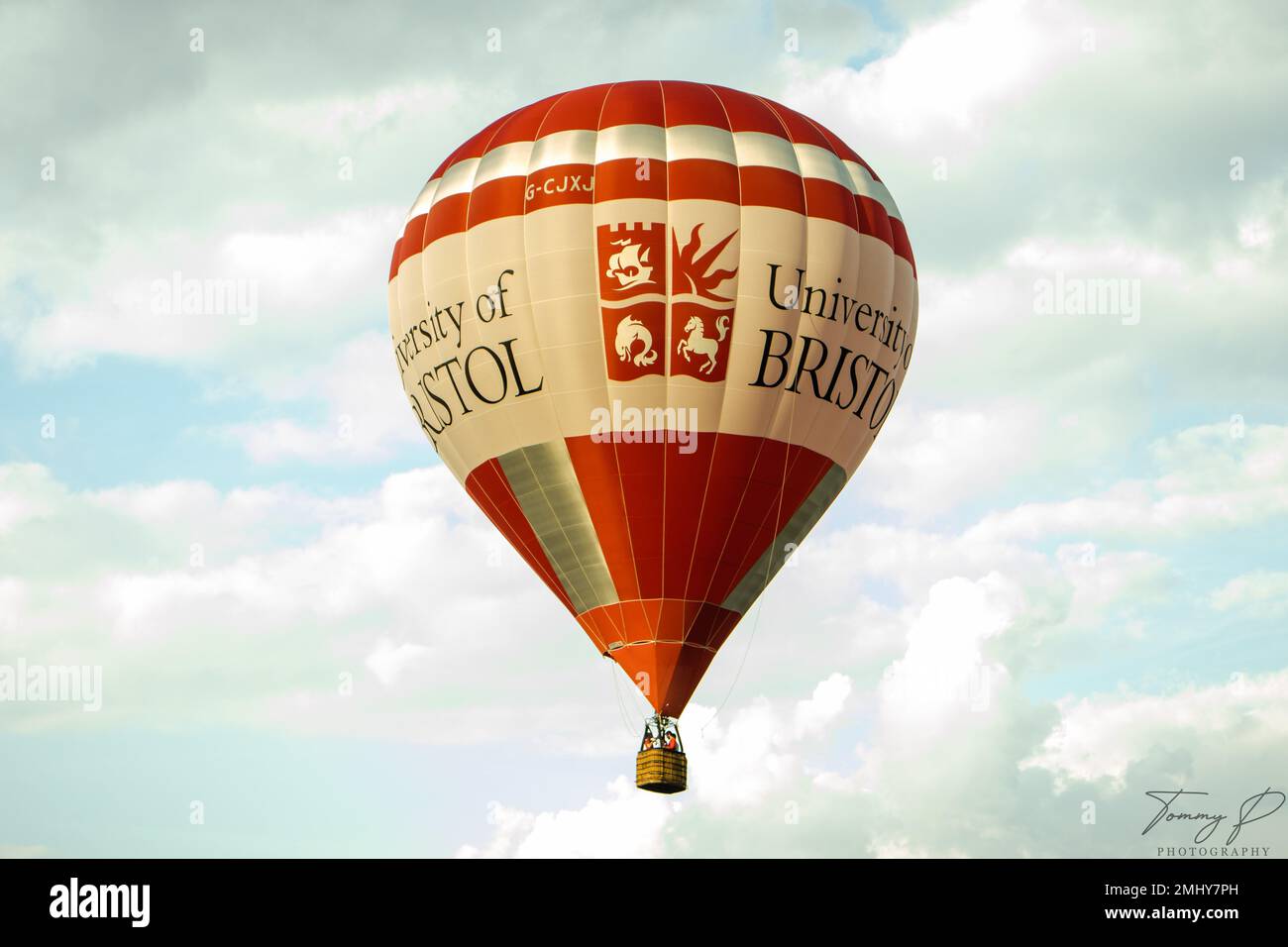 Air balloon high in the sky Stock Photo - Alamy