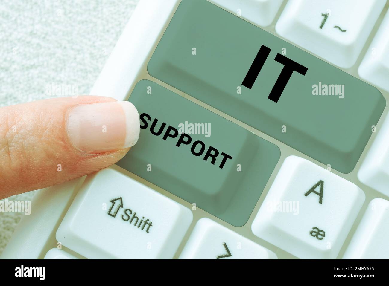 Text showing inspiration It Support. Word Written on Lending help about ...