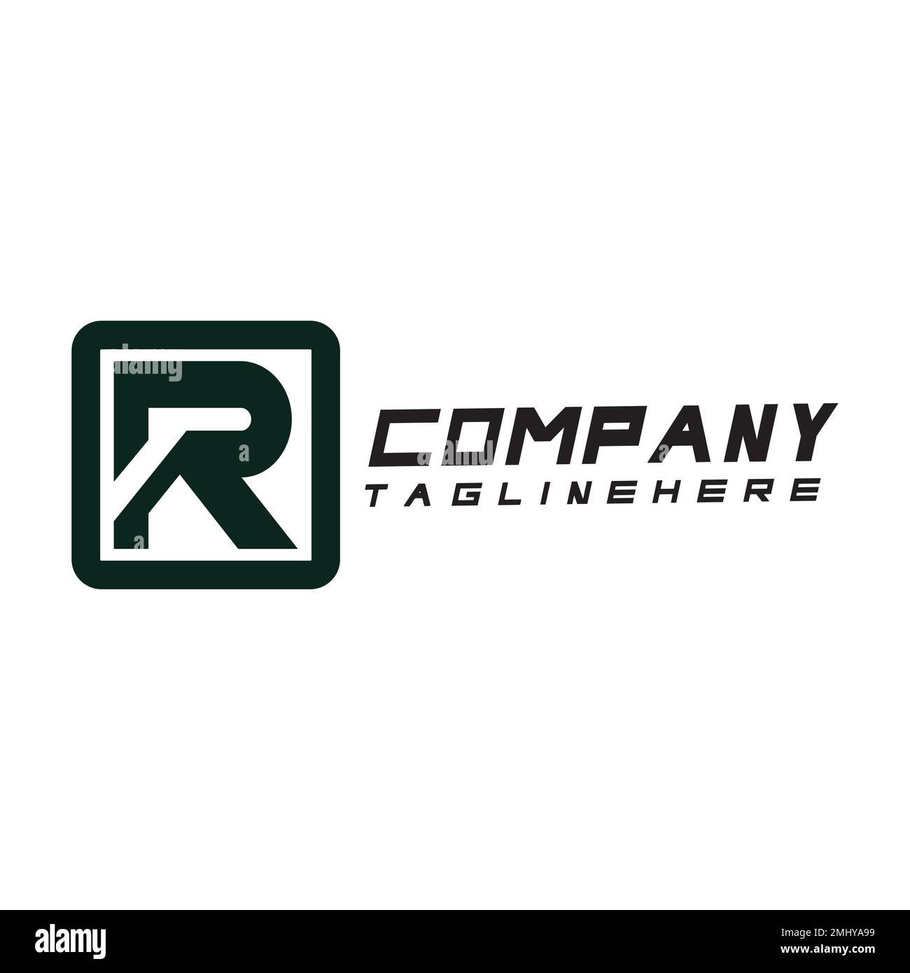 Letter R logo icon design template elements Stock Vector Image & Art ...