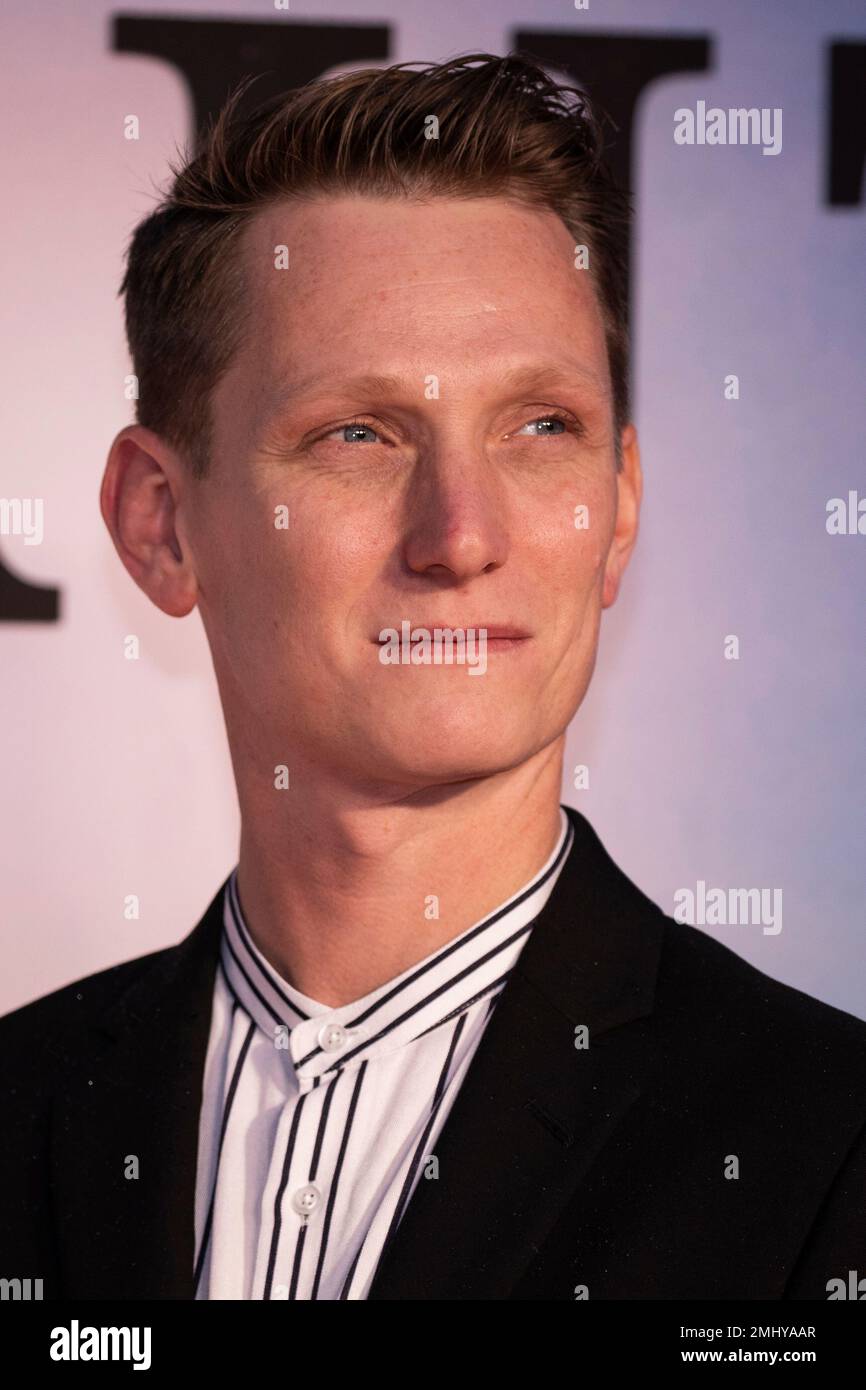 Director Tom Harper poses for photographers upon arrival at the ...