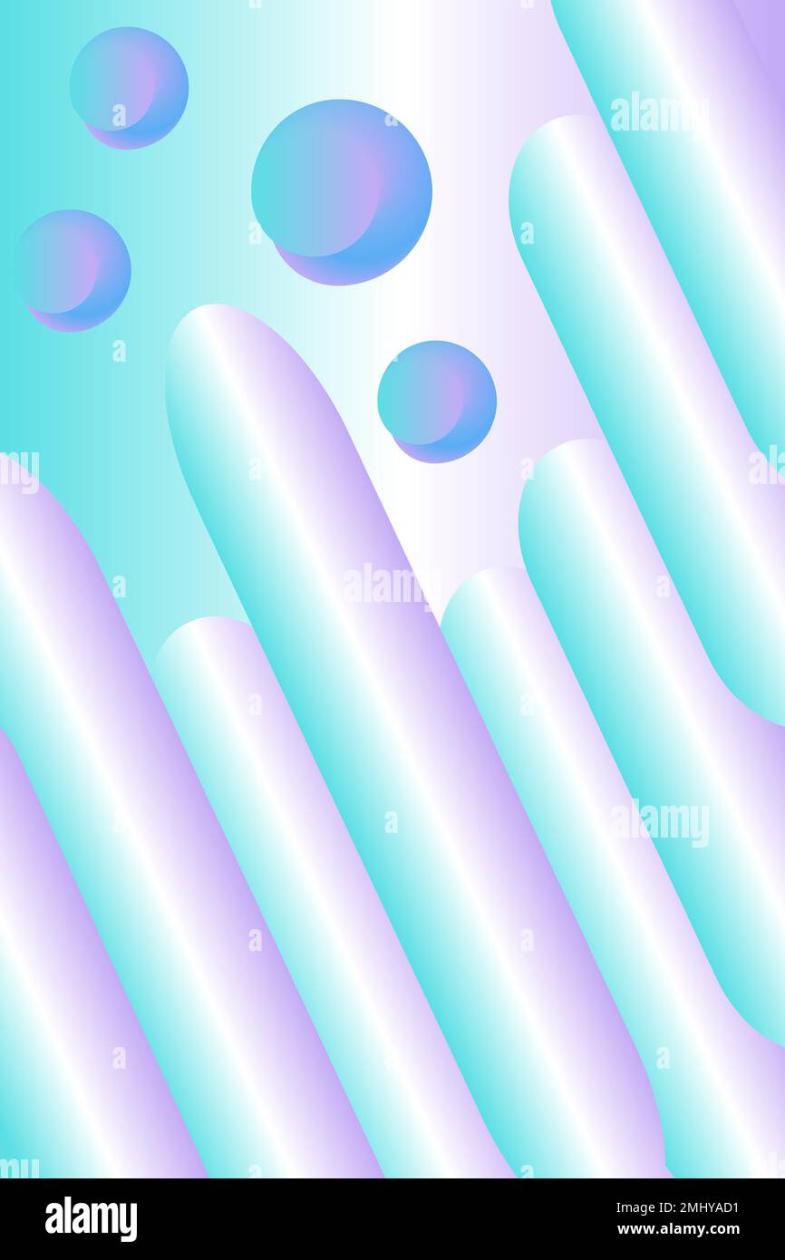 Abstract Background With Volumetric Objects And Lines Vector Drawing Stock Vector Image And Art