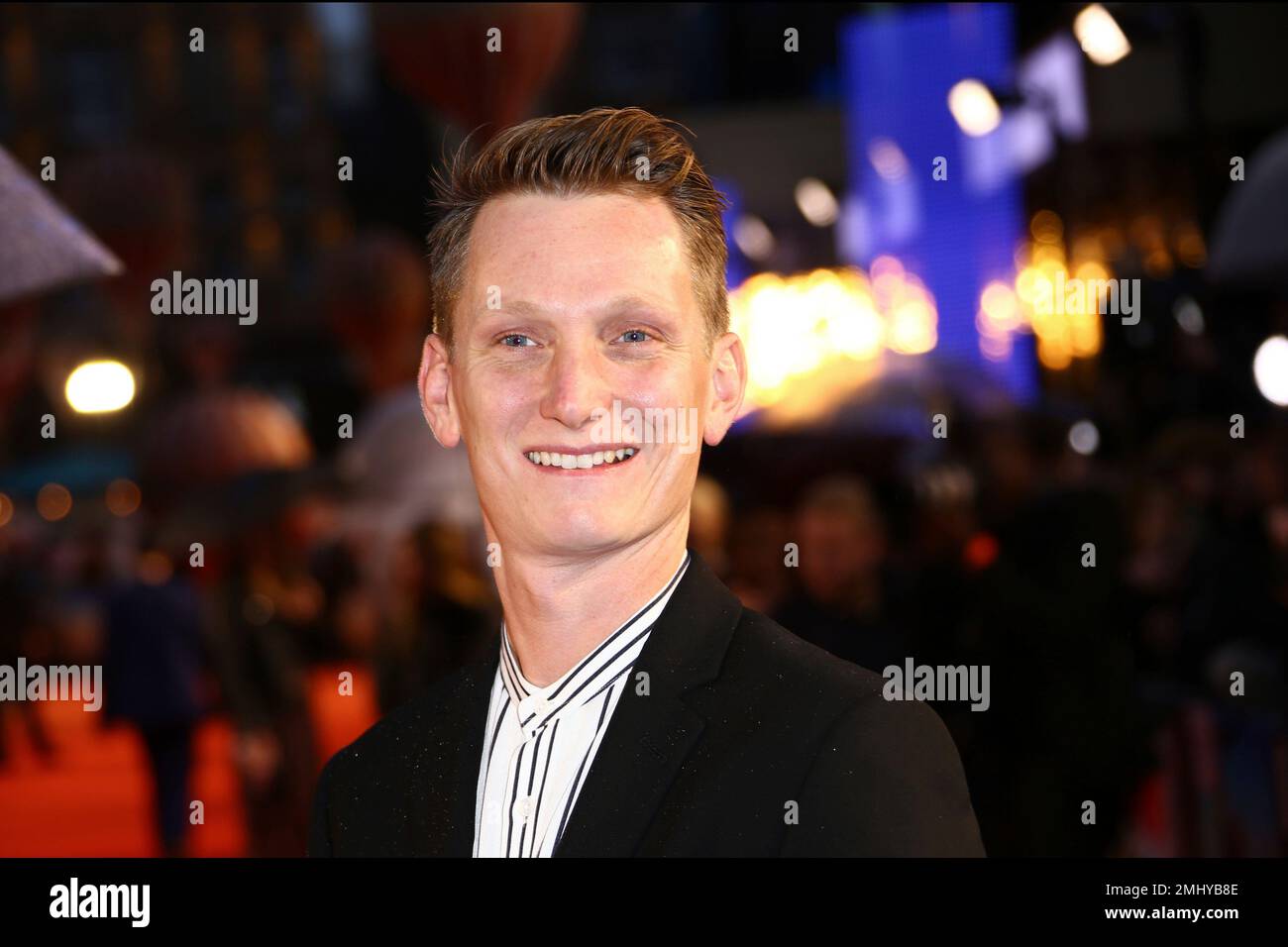 Director Tom Harper poses for photographers upon arrival at the ...