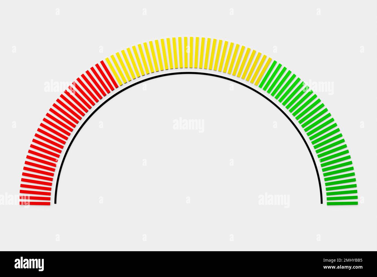 3d illustration of speed measuring speed icon. Colorful speedometer ...