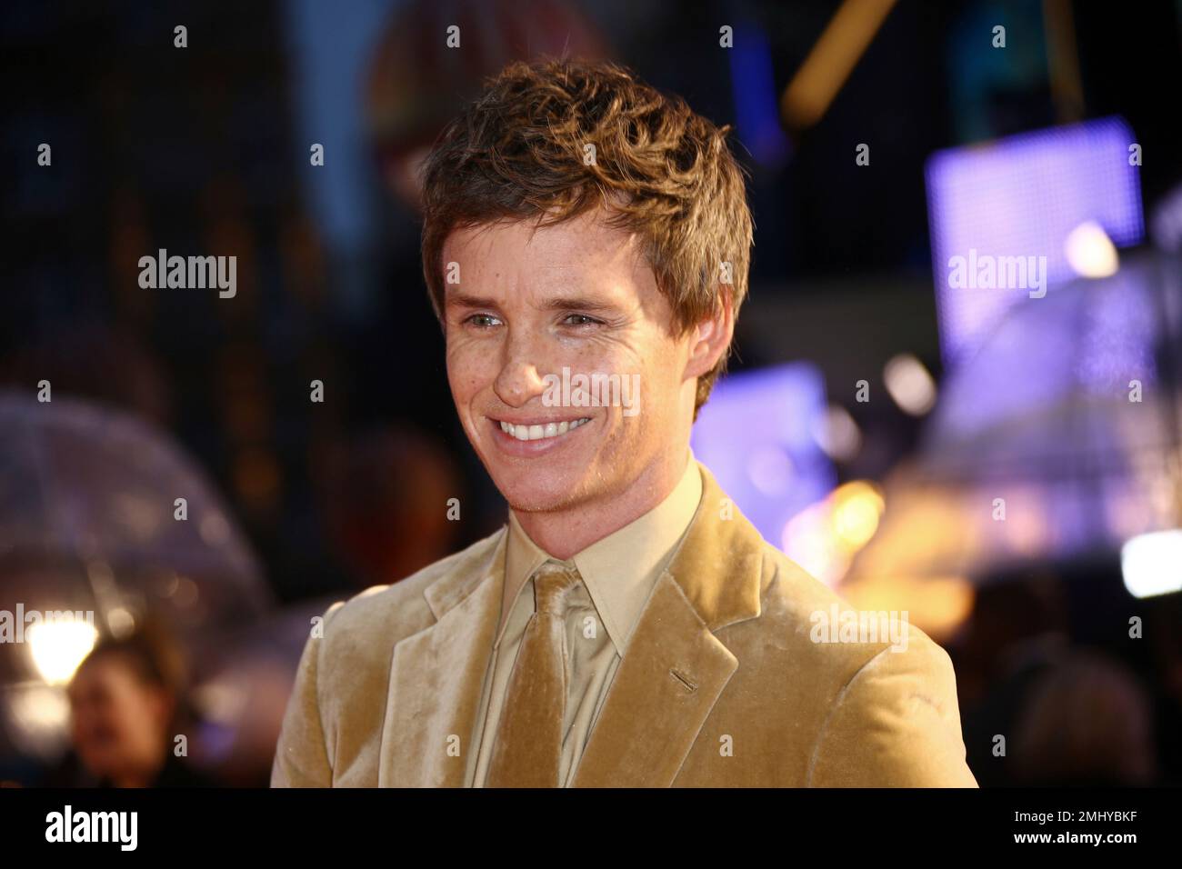 Actor Eddie Redmayne poses for photographers upon arrival at the ...