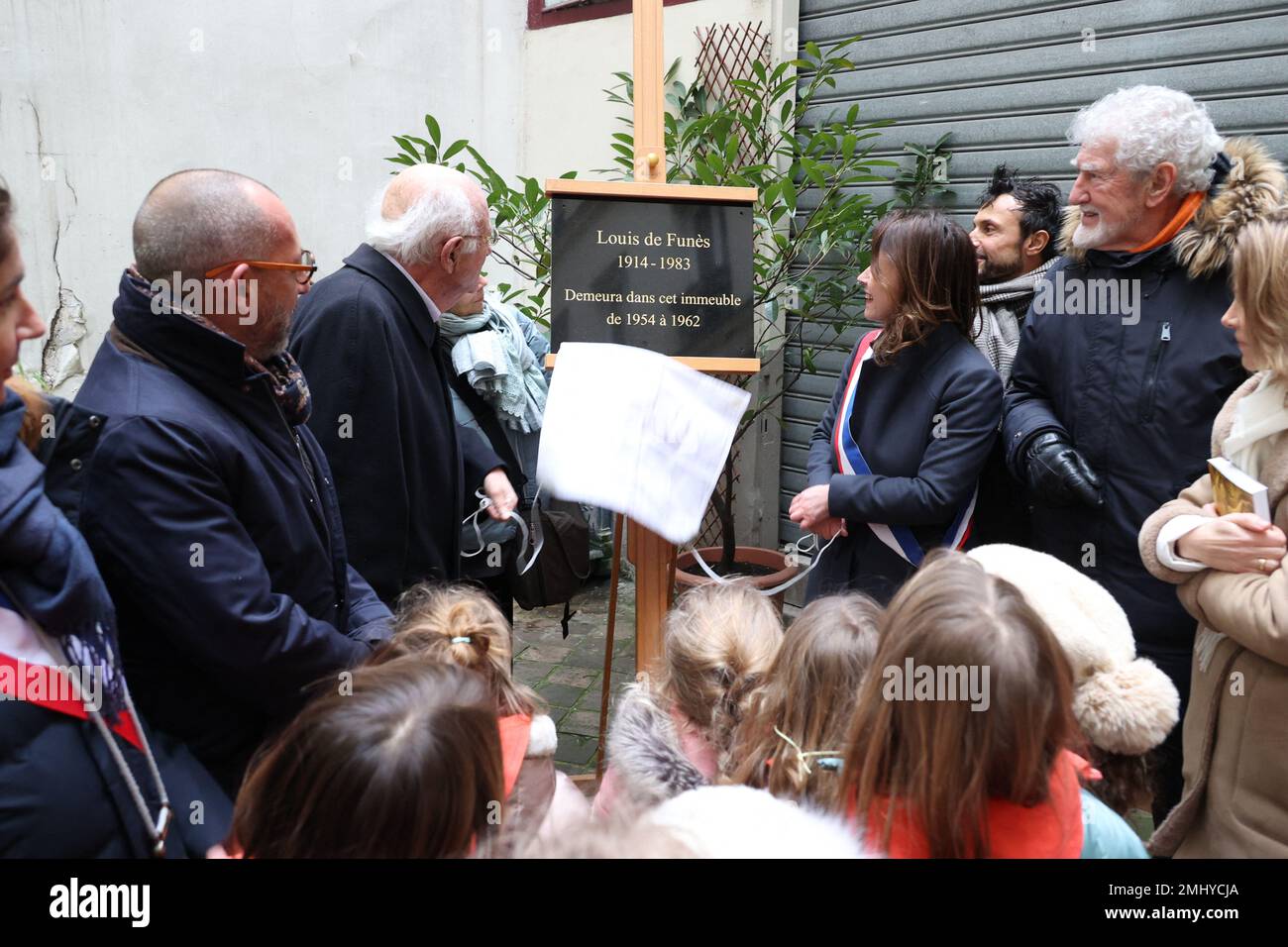 Paris, France. 27th Jan, 2023. Julia de Funes, Patrick Prejean, Willy ...