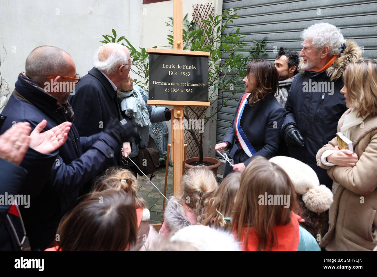 Paris, France. 27th Jan, 2023. Julia de Funes, Patrick Prejean, Willy ...