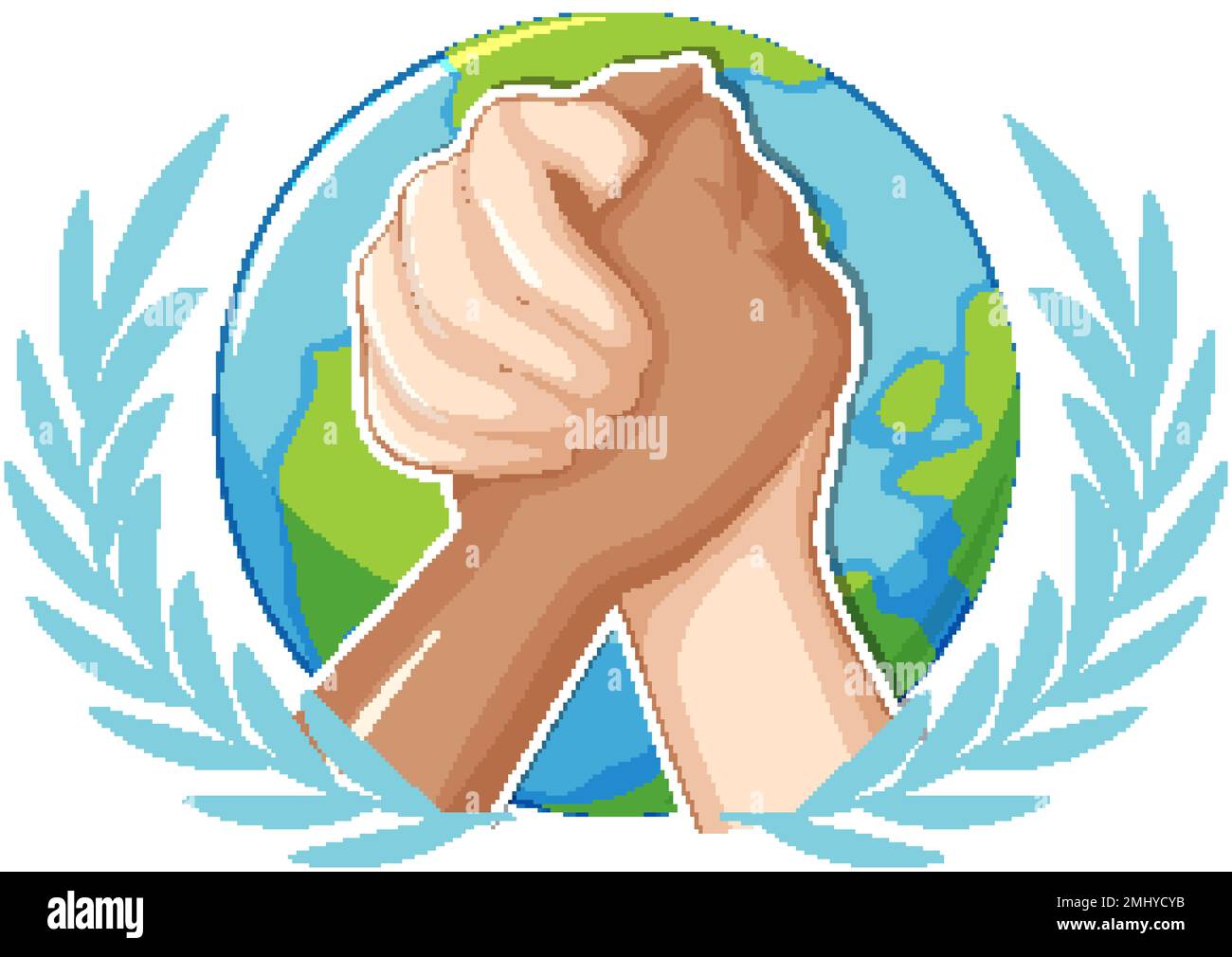 Holding hands vector design illustration Stock Vector Image & Art - Alamy