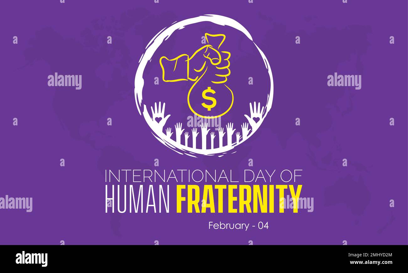 Vector illustration banner design template concept of International Day ...