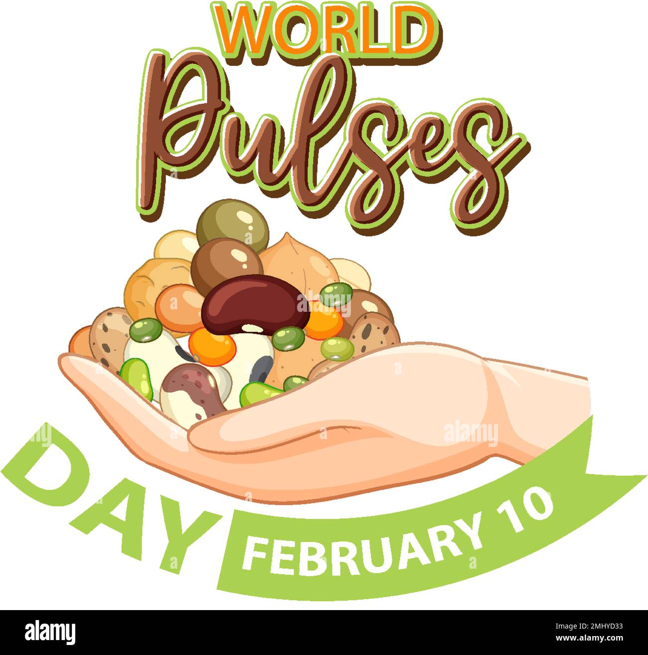 World Pulses Day Banner Design illustration Stock Vector Image & Art ...
