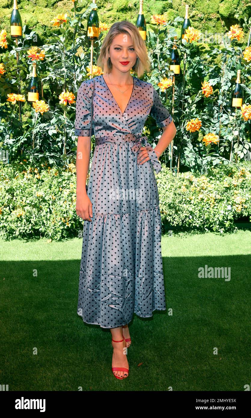 Amanda Pacheco attends the 10th Annual Veuve Clicquot Polo Classic at ...