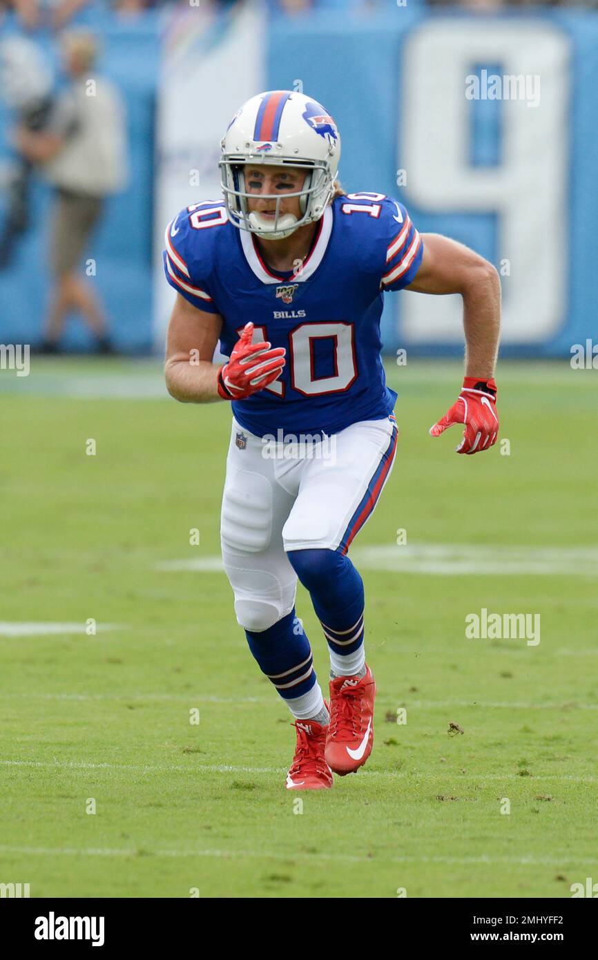 Buffalo Bills wide receiver Cole Beasley plays against the Tennessee ...