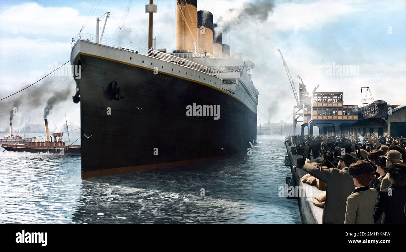 USA. A scene from the (C)Paramount Pictures movie: Titanic (1997 ...