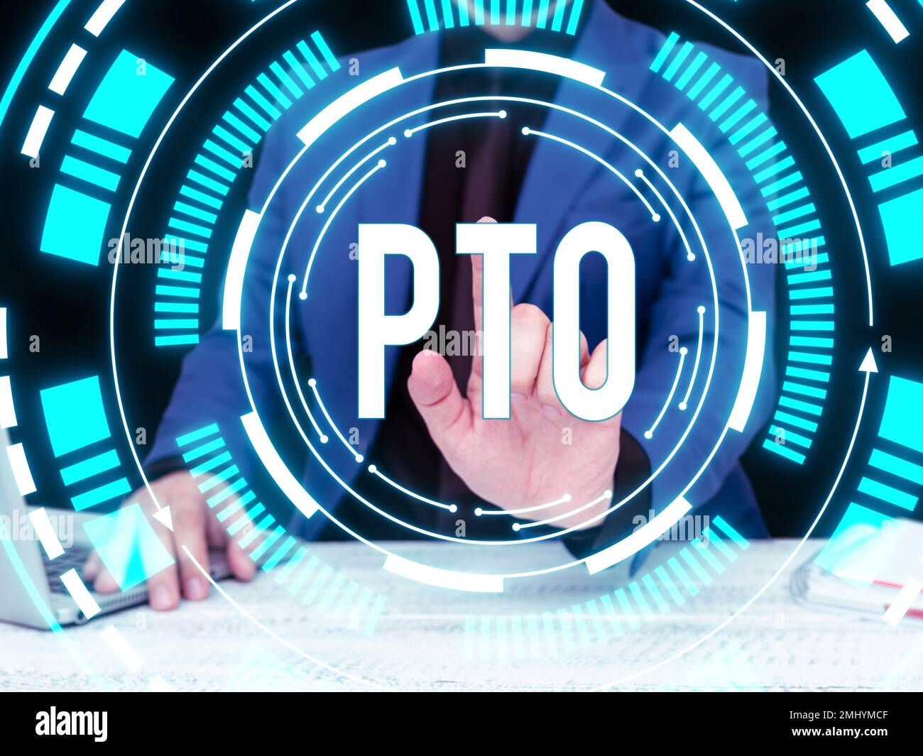 Text caption presenting Pto. Word Written on Employer grants ...