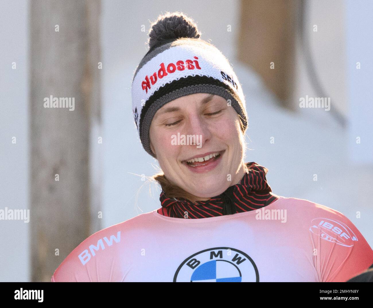 St. Moritz, Switzerland. 27th Jan, 2023. Skeleton: World Championship, women, 4th run in the ...