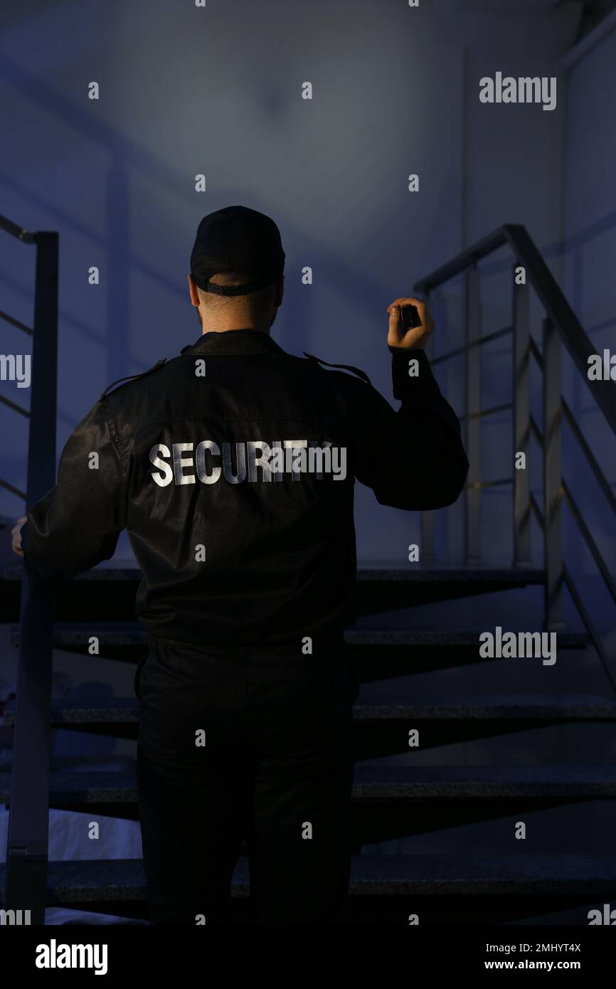 Guard going stairs hi-res stock photography and images - Alamy