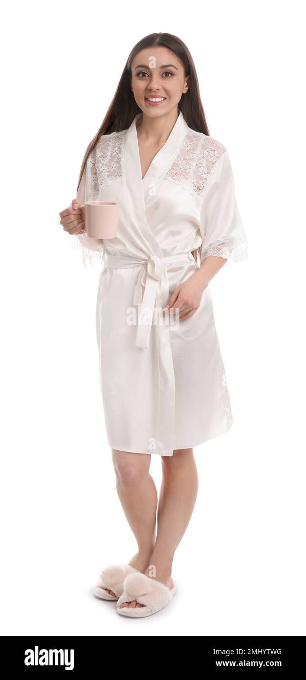 Robe slippers Cut Out Stock Images & Pictures - Alamy