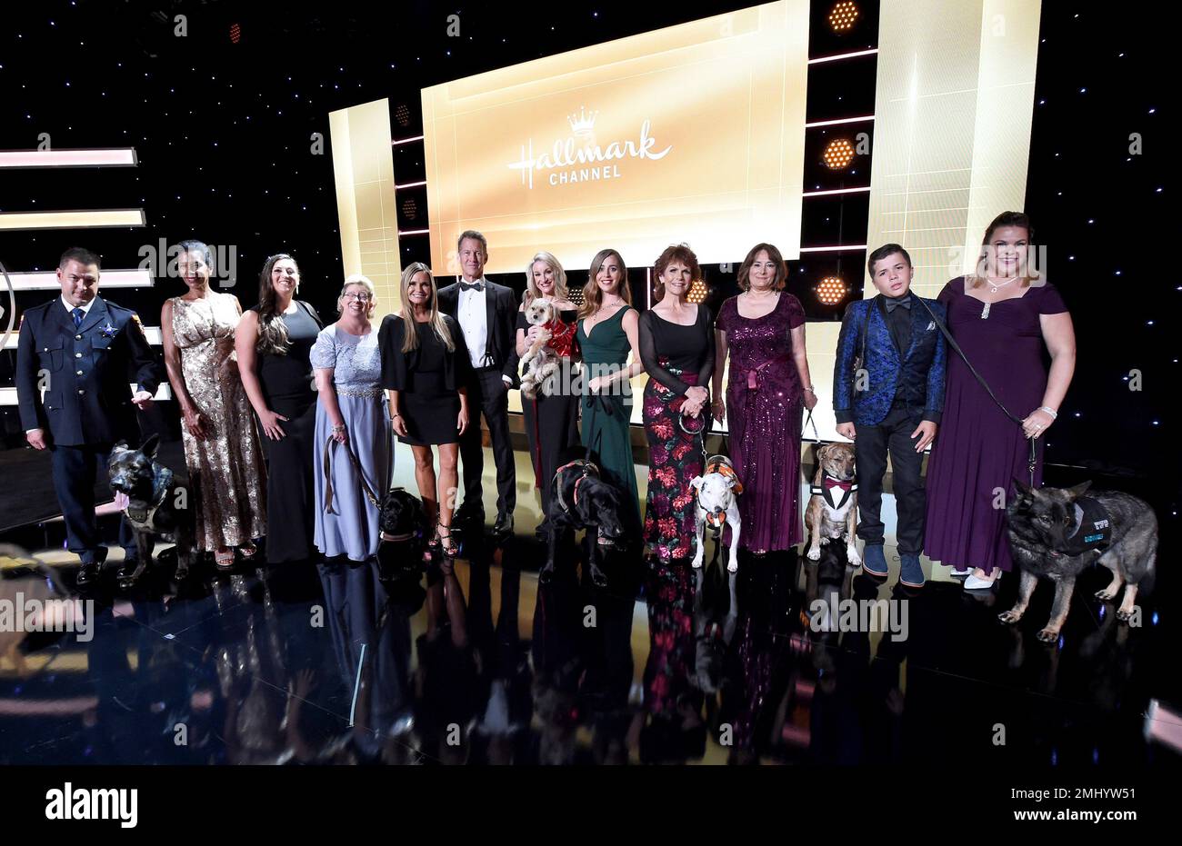 IMAGE DISTRIBUTED FOR AMERICAN HUMANE - Deputy John Forlenza, from left ...