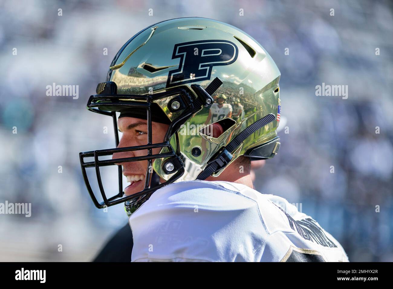 Purdue tight end Brycen Hopkins (89) before an NCAA college football ...