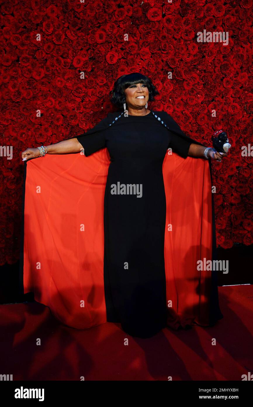 Patti LaBelle poses for a photo on the red carpet at the grand opening ...